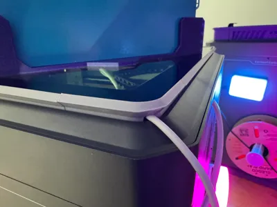 Low Riser Corner Top with larger cable opening Remixed by Uncle Jessy MakerWorld: Download Free ...