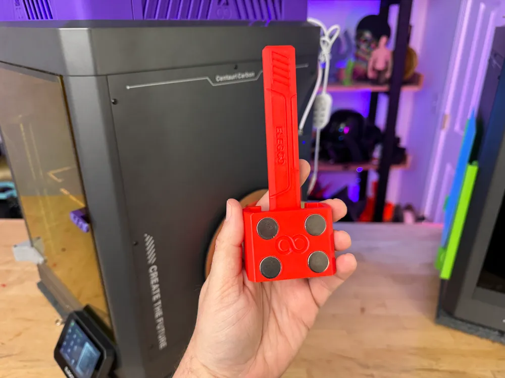 Elegoo Centauri Carbon Scraper Magnet Holder by Uncle Jessy MakerWorld ...