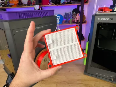 Elegoo Centauri Carbon HEPA Filter by Uncle Jessy MakerWorld: Download ...