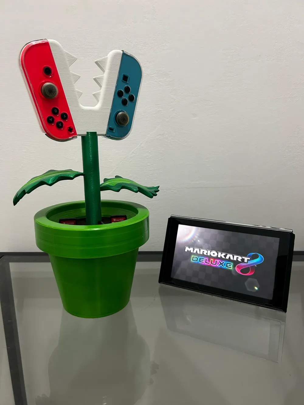 Piranha plant - base per supporto joy-con switch Remixed by Danielepand MakerWorld: Download ...