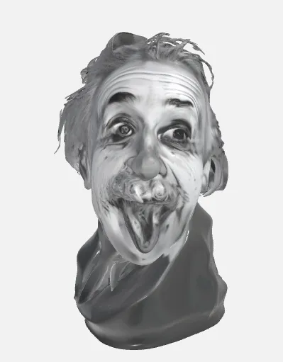 Creepy Albert Einstein by bbjjj14 - MakerWorld