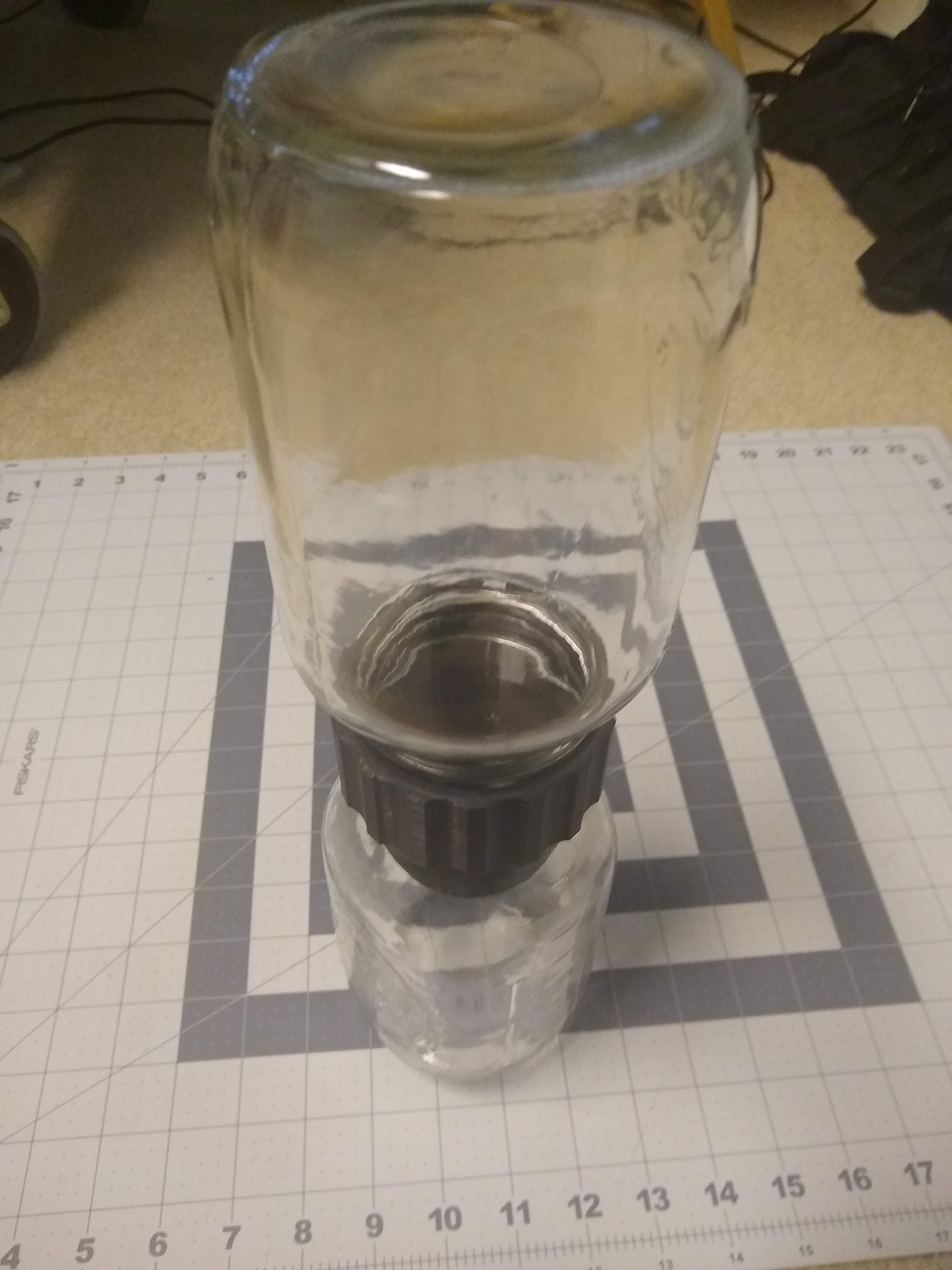 double ended jar ring and mason jar planter seed starter by N1ght_forge ...