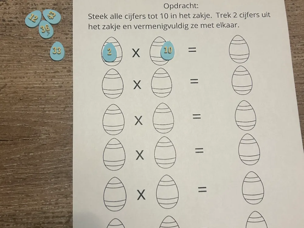 Easter Egg Numbers by Kus van de juf - MakerWorld