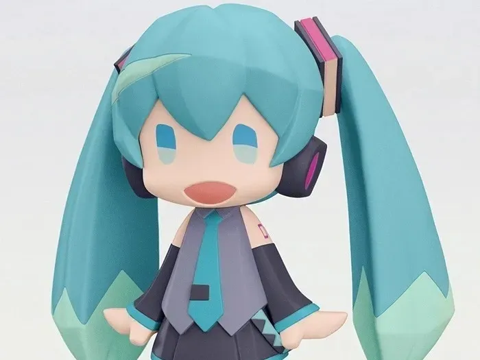 Low-poly chibi Hatsune Miku by 潜水的章鱼 MakerWorld: Download Free 3D Models
