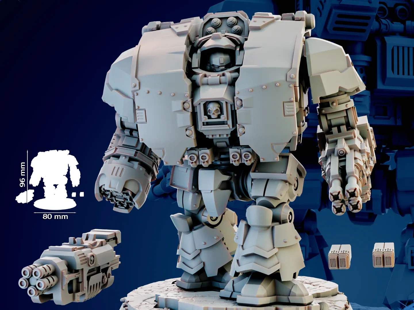 Warhammer 40K Leviathan Dreadnought by user_4096612841 - MakerWorld