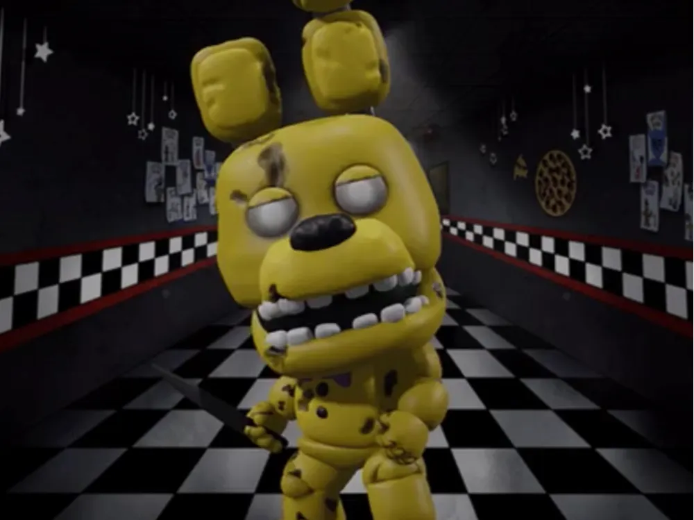 Movie Springbonnie Funko POP! Custom by QuestionF MakerWorld: Download ...