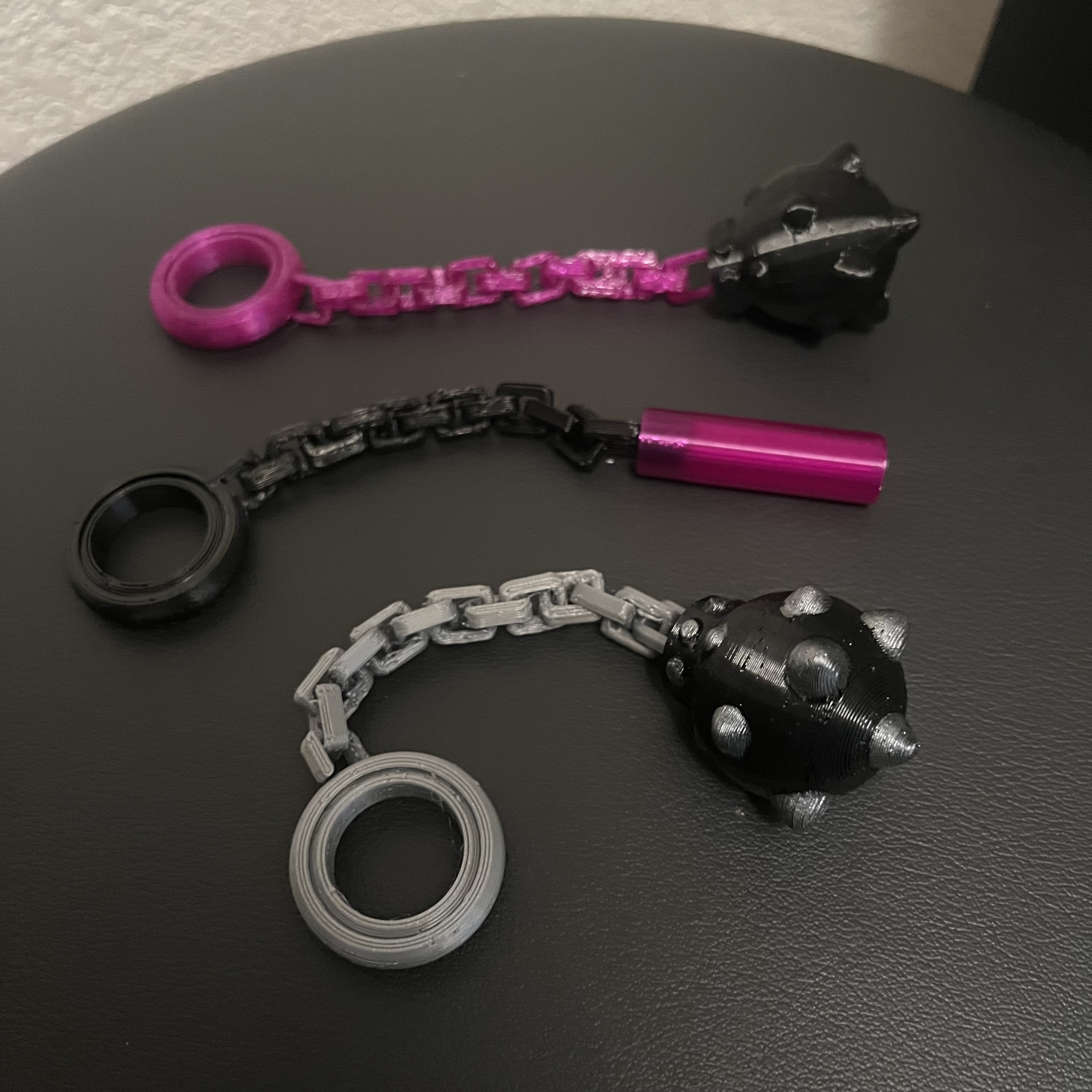 Mini Mace top for Thumb Chucks by plasmaCraft1 - MakerWorld