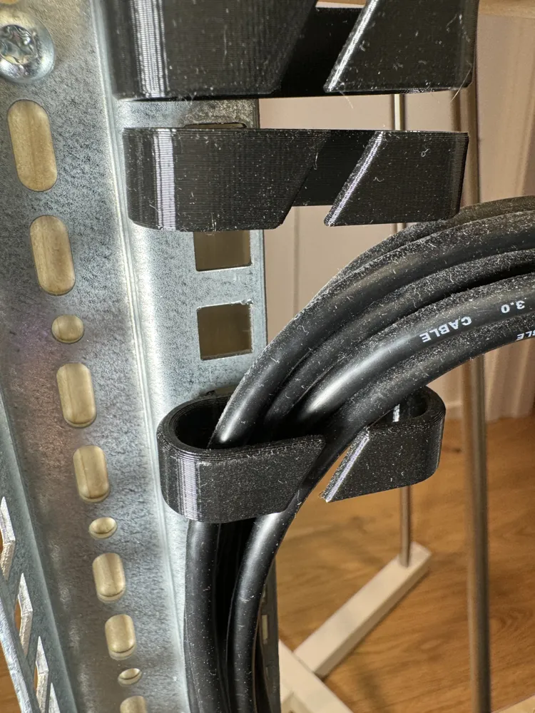 Network rack cable guide by PlastiMeld MakerWorld: Download Free 3D Models
