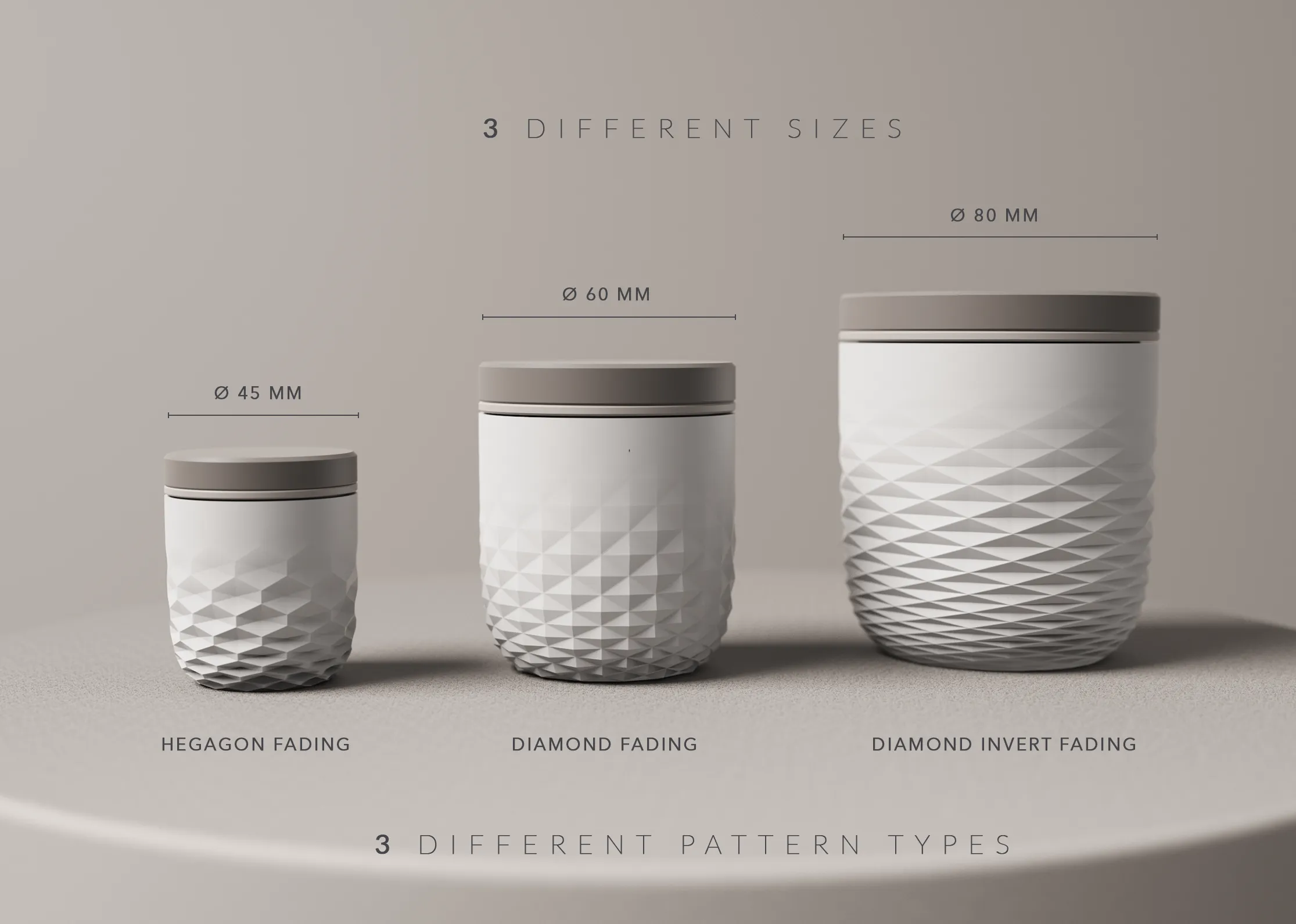 Small Storage Container - Fading Pattern - Free 3D Print Model - MakerWorld