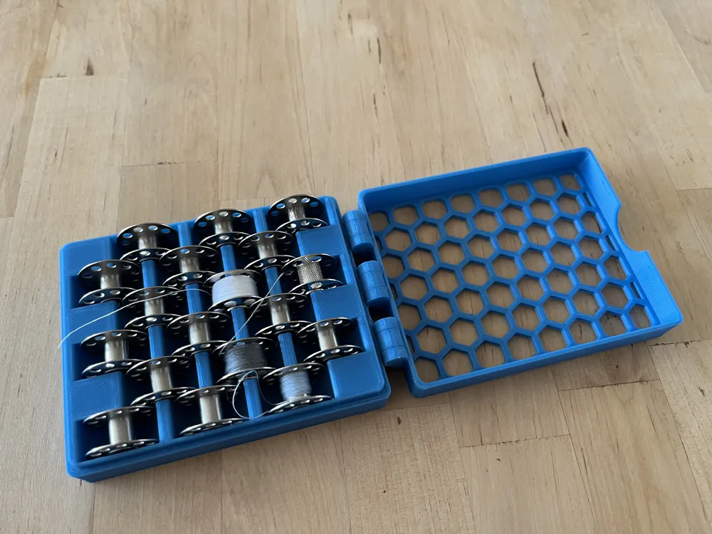 Bobbin Box (Print-in-Place) by driftTech MakerWorld: Download Free 3D ...