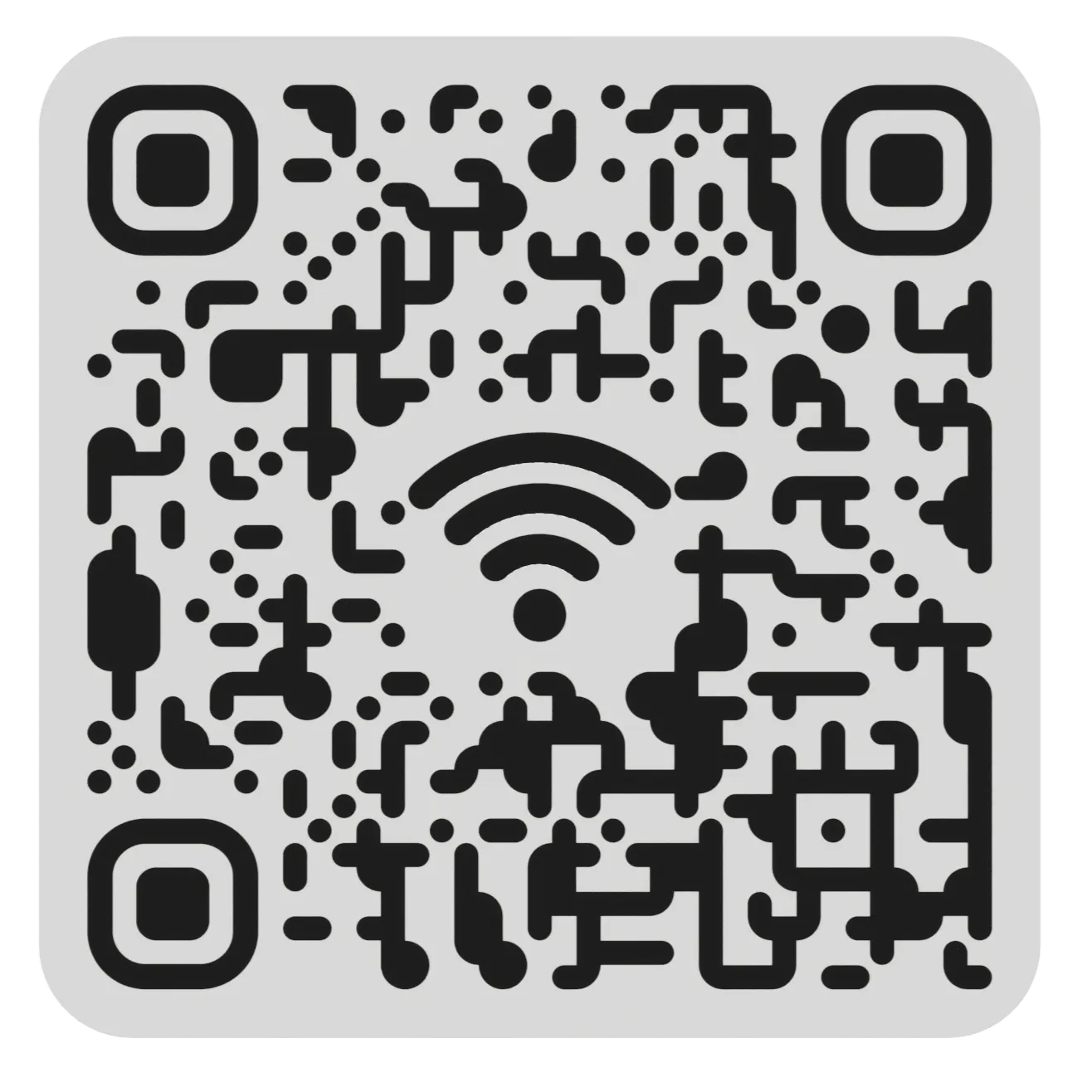 Not a wifi QR code Thin Never Gonna Give You Up by Drak MakerWorld ...