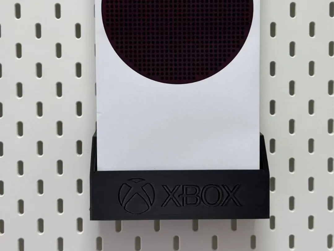 Xbox Series S Pegboard Mount -- IKEA Accessory by Combo - MakerWorld