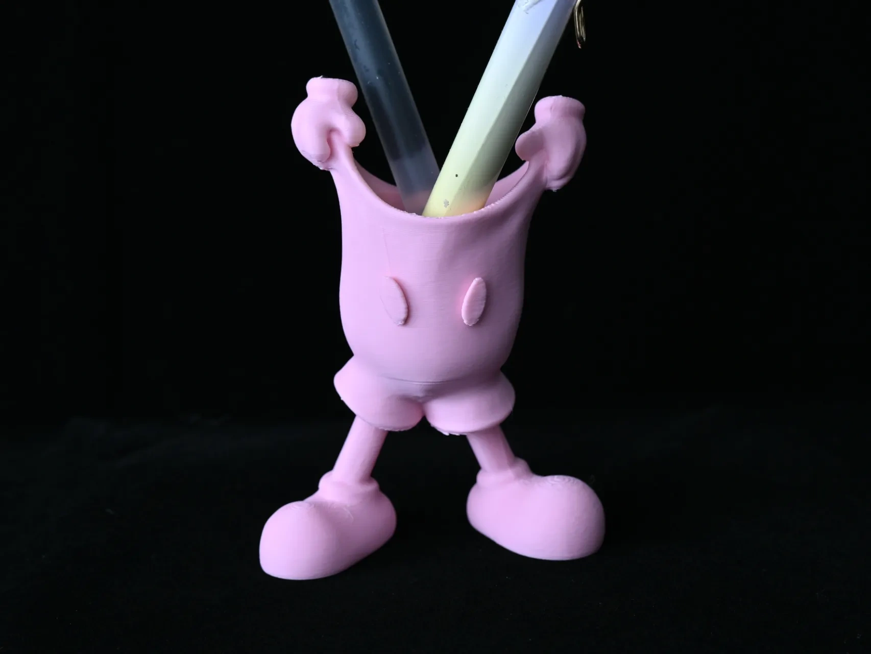 Mickey Mouse Pen Holder, Makeup Brush Holder, Sundries Container, Storage Box, Planter by cecily ...