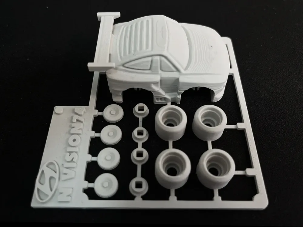 Modern N Vision 74 Articulated Assembly Toy Car by 雪山的造物 MakerWorld ...