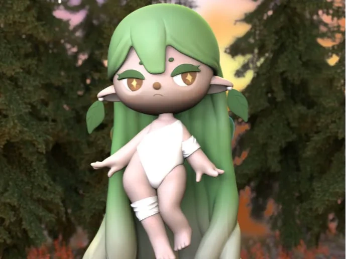 Hand-painted Elf Figurine by user_2830942840 - MakerWorld