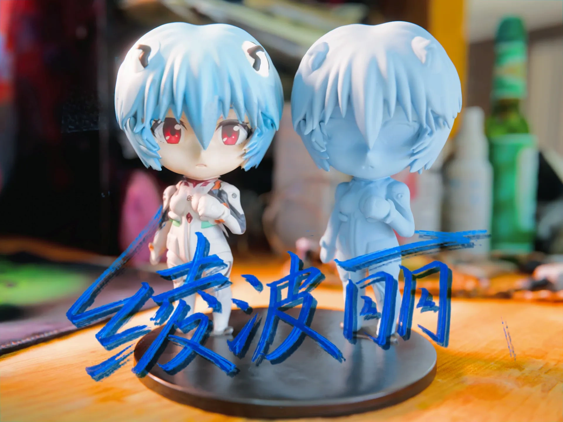 „Kommentar-Beitrag“【Rei Ayanami Desktop-Bewaffnung】Q-Version-Mädchen ...