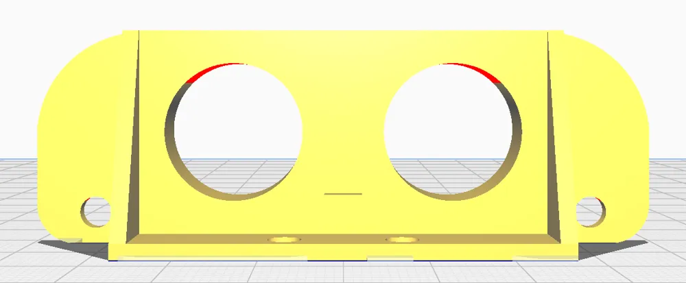 Ultrasonic + IR sensor holder by Yextric - MakerWorld
