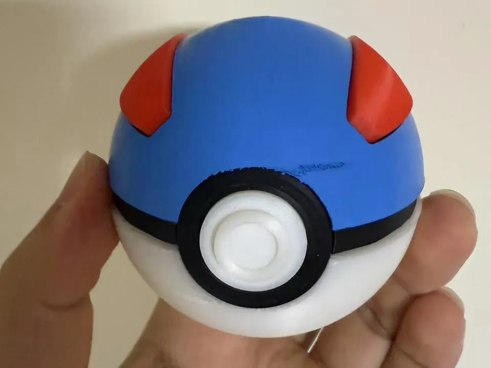 Pokemon Pokeball Great Ball, Master Ball, Two-Part Version by 睡不醒的辰辰 ...