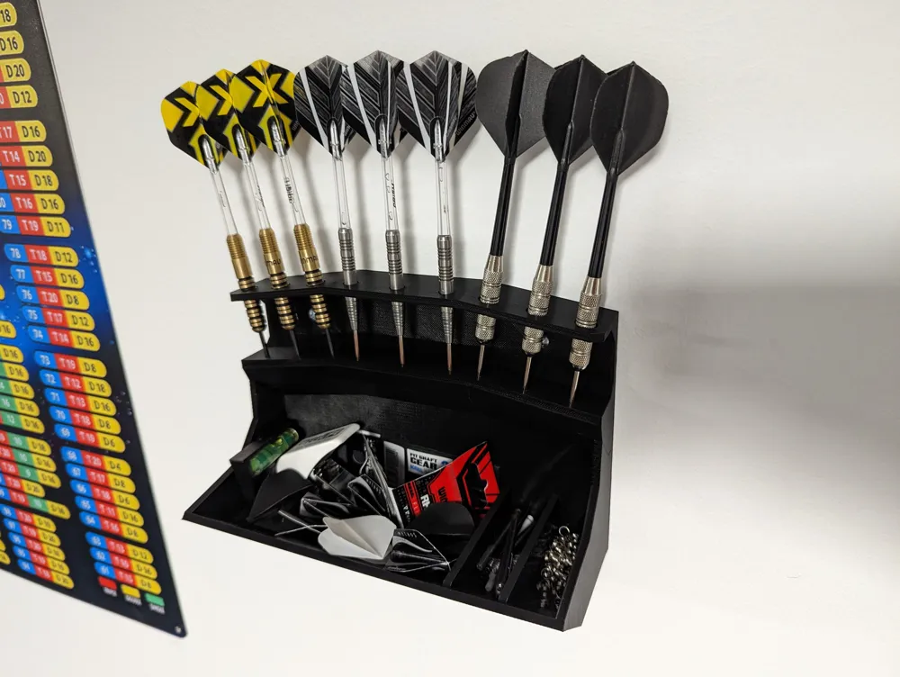 Darts Holder and Storage by PLASTIC_MELD MakerWorld: Download Free 3D ...