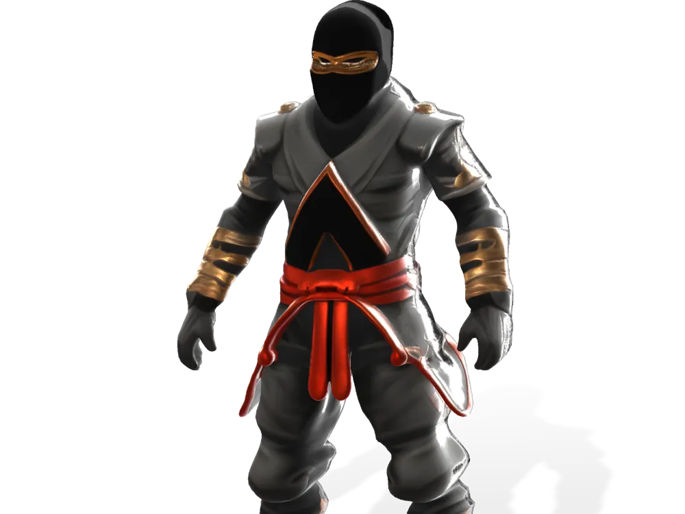 Stealth Master Ninja Character by Factexpress@Lab - MakerWorld
