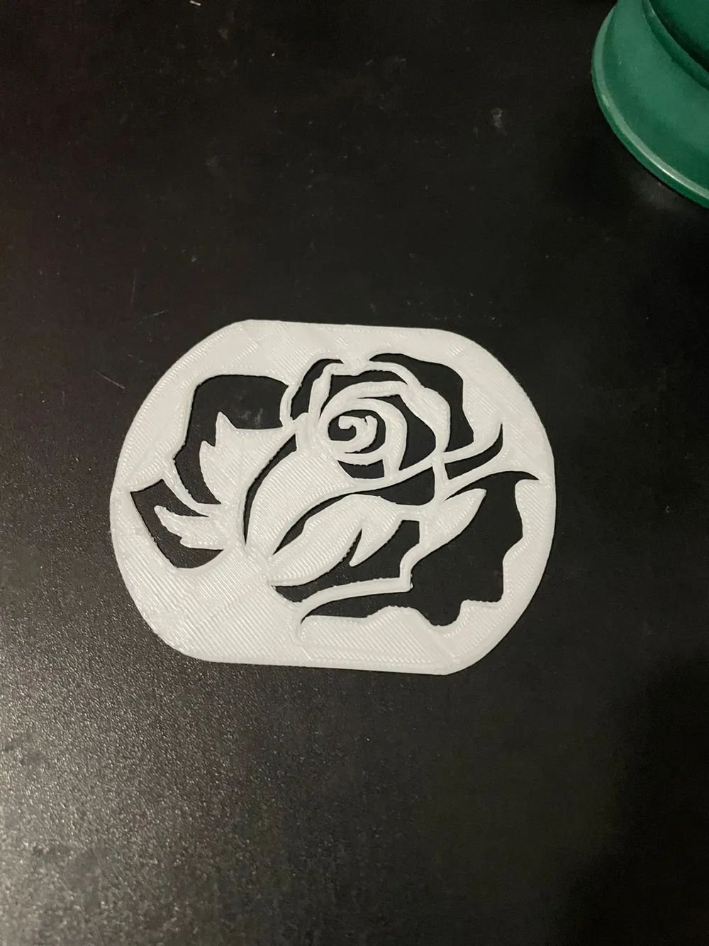 Rose Stencil by Iron_Modeler - MakerWorld