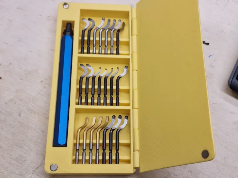 Box for deburring/drooler and tools by AleFusi92 - MakerWorld