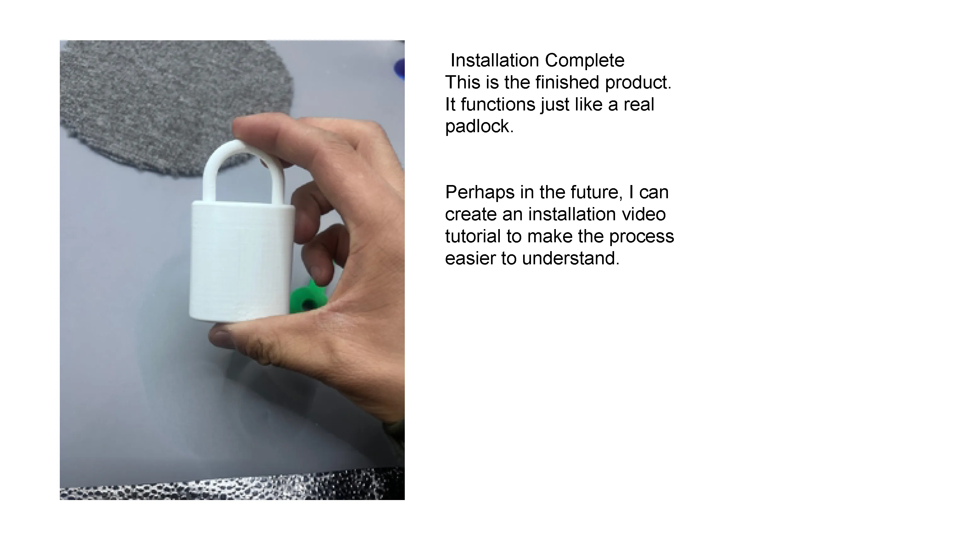 Practical Padlock (Fully 3D Printed) by 256工作室 MakerWorld: Download ...