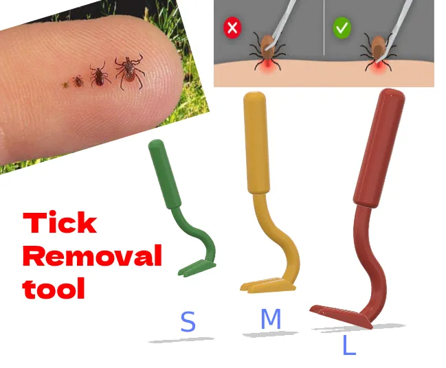 Tick removal tool by sonicPulse MakerWorld: Download Free 3D Models
