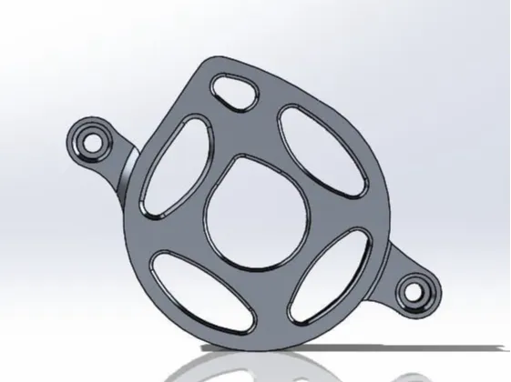 PRICKLY surron belt pulley cover by user_3912901615 - MakerWorld