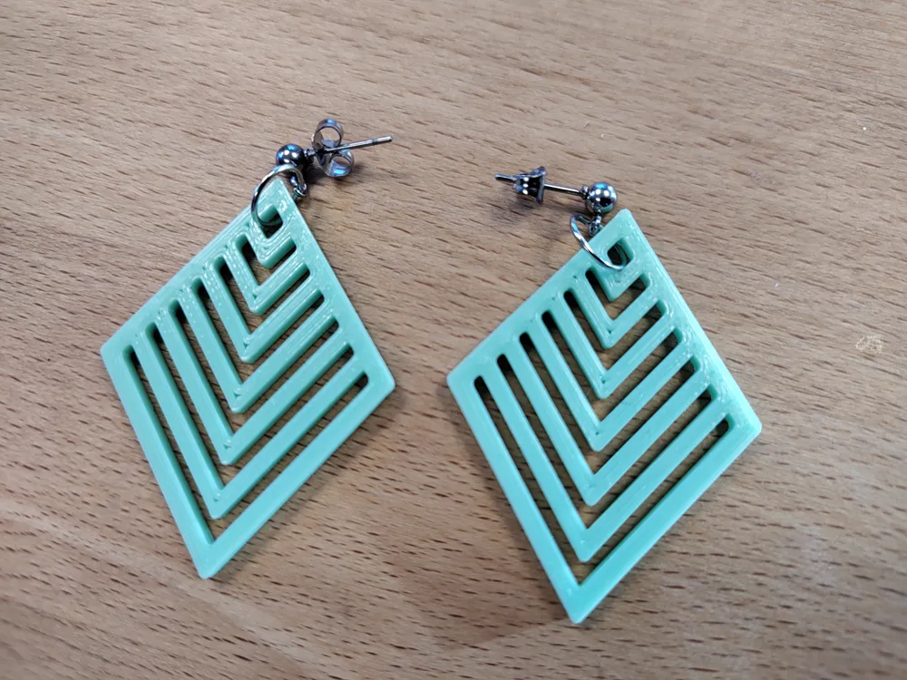 3D printed Earring by glintX - MakerWorld