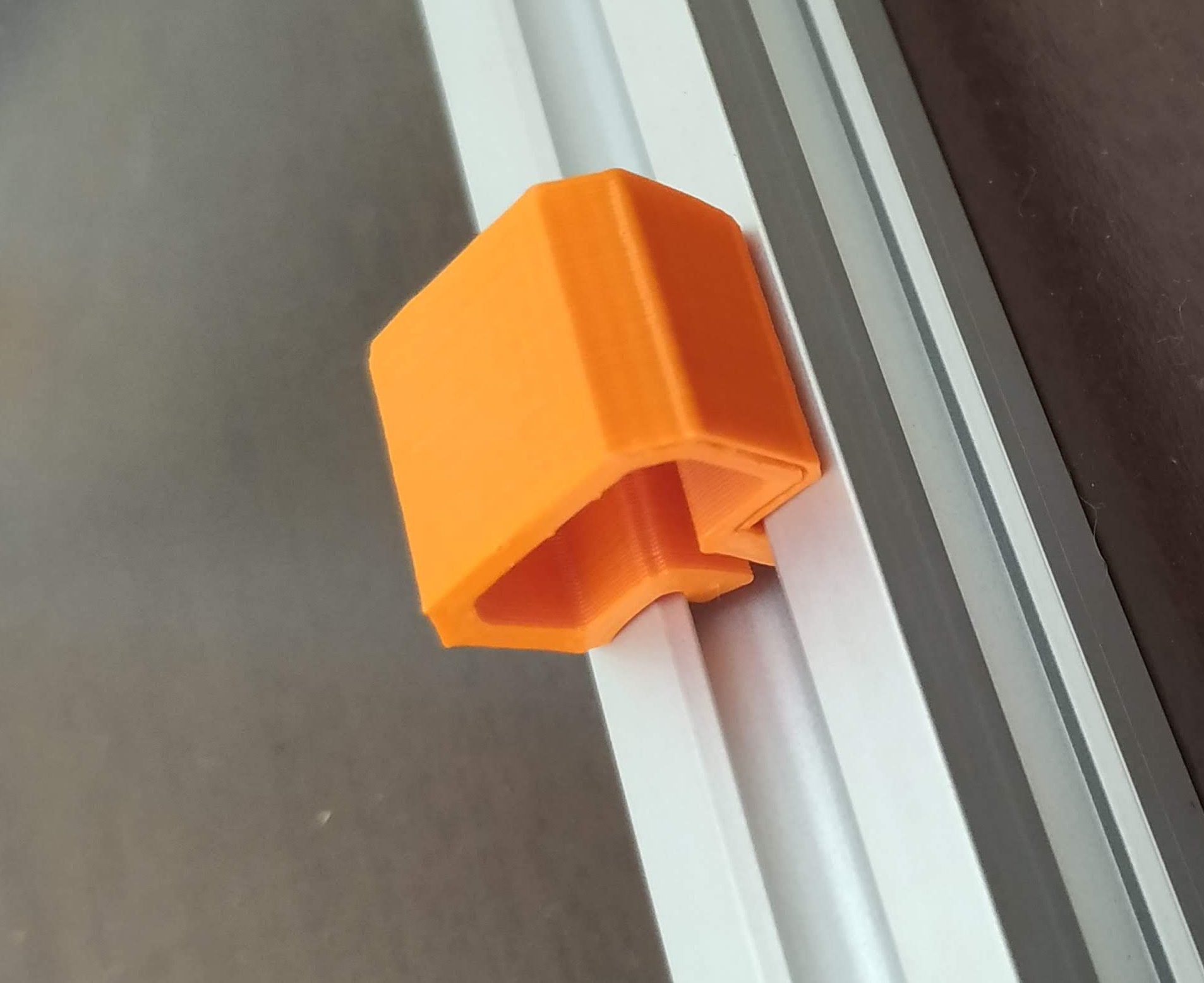 Cable clip for aluminium profile 20x20 mm V-slot 6 mm by Dimensional ...