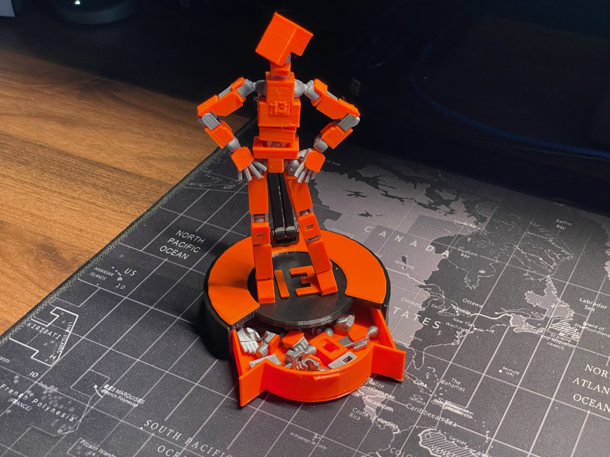 Lucky 13 Stand Box with Drawer by pixelzone - MakerWorld