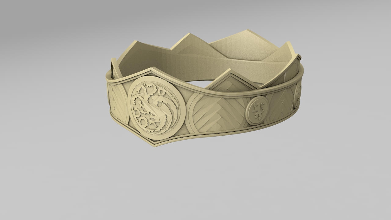 Crown Targaryen by qulix - MakerWorld