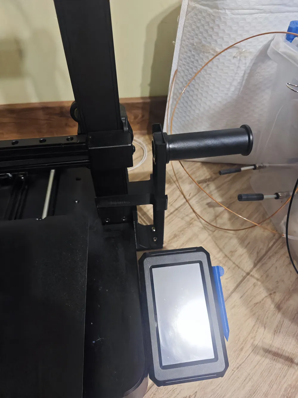 Ender 3 V3 SE/KE Side Spool Holder. Less gantry wobble. Extra Support ...