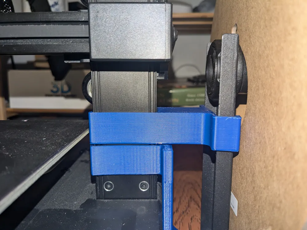 Ender 3 V3 SE/KE Side Spool Holder. Less gantry wobble. Extra Support ...