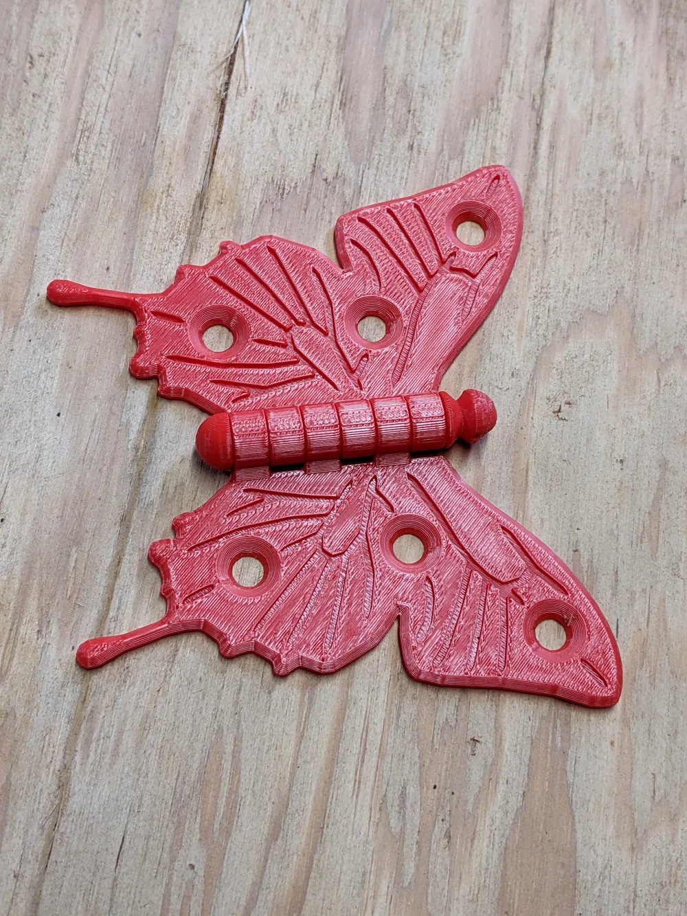 Swallowtail Hinge Print-in-Place by Fusion_Layer - MakerWorld