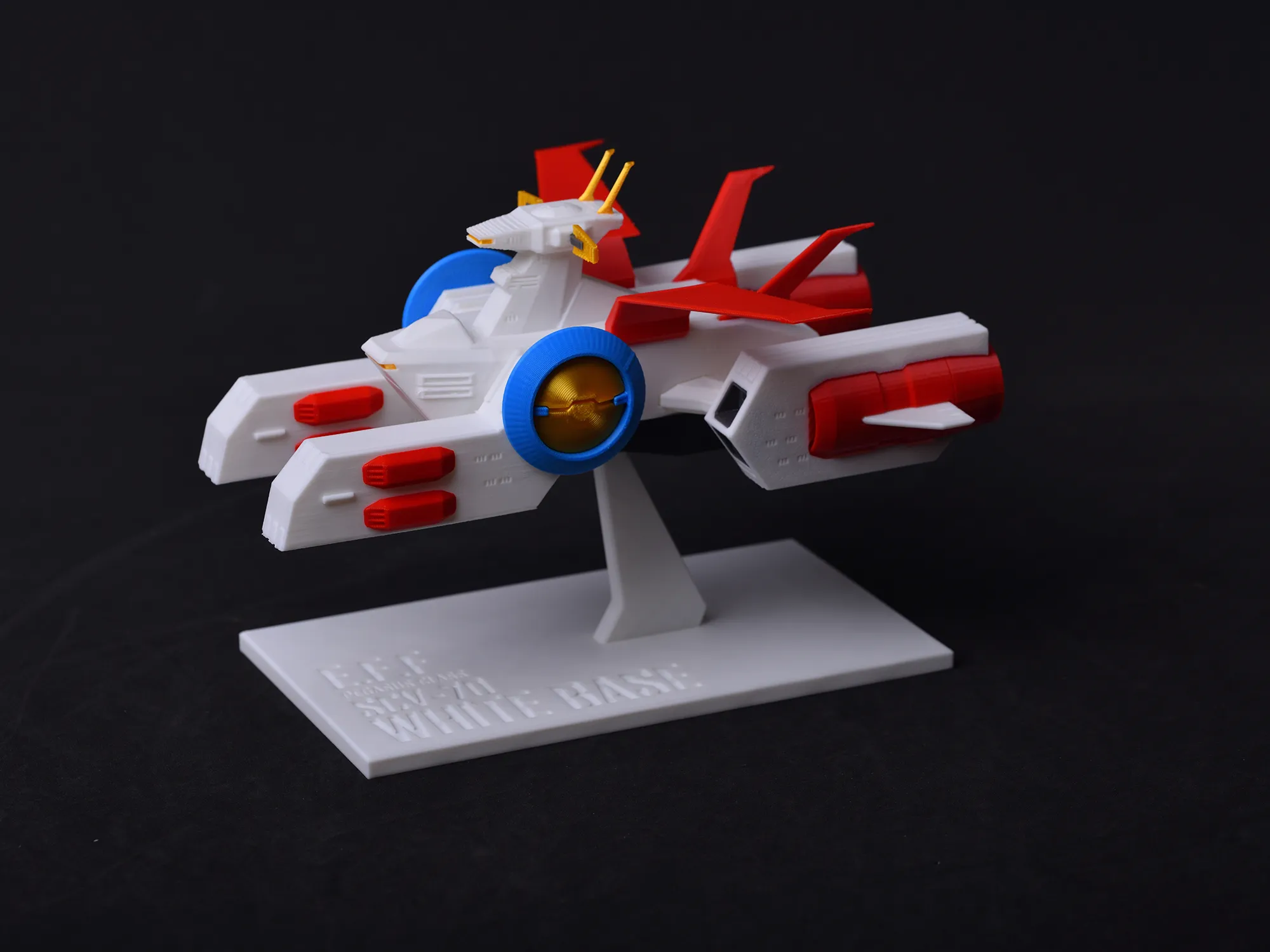 [1/1250] Pegasus-class Assault Landing Ship No. 2 "White Base" by 腾云驾雾陈先森 MakerWorld: Download ...