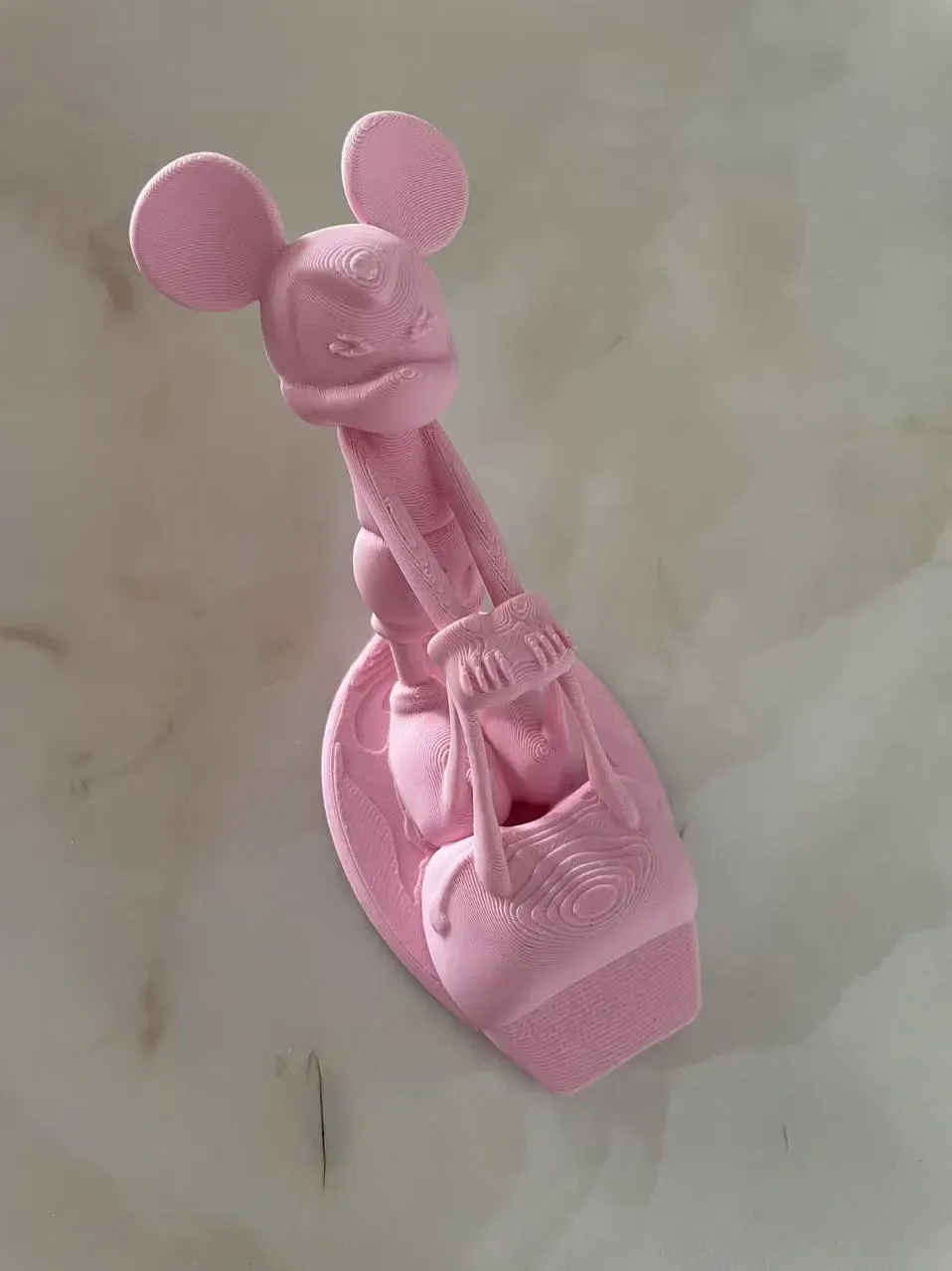 Mickey Mouse anti-collision door stopper~It's pressing on my bag! by ...