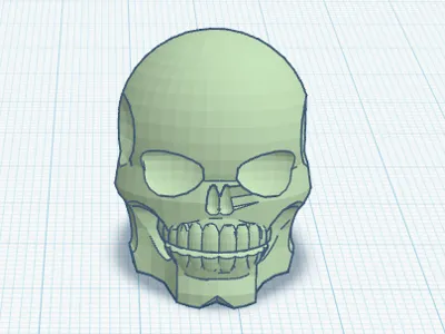 Skull - Free 3D Print Model - MakerWorld