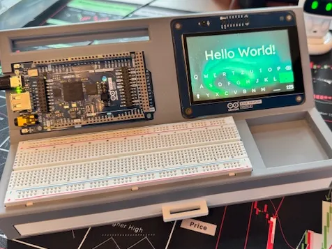 Arduino GIGA & GIGA Display Workstation by Cmilian - MakerWorld