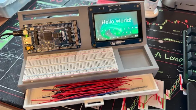 Arduino GIGA & GIGA Display Workstation by Cmilian - MakerWorld