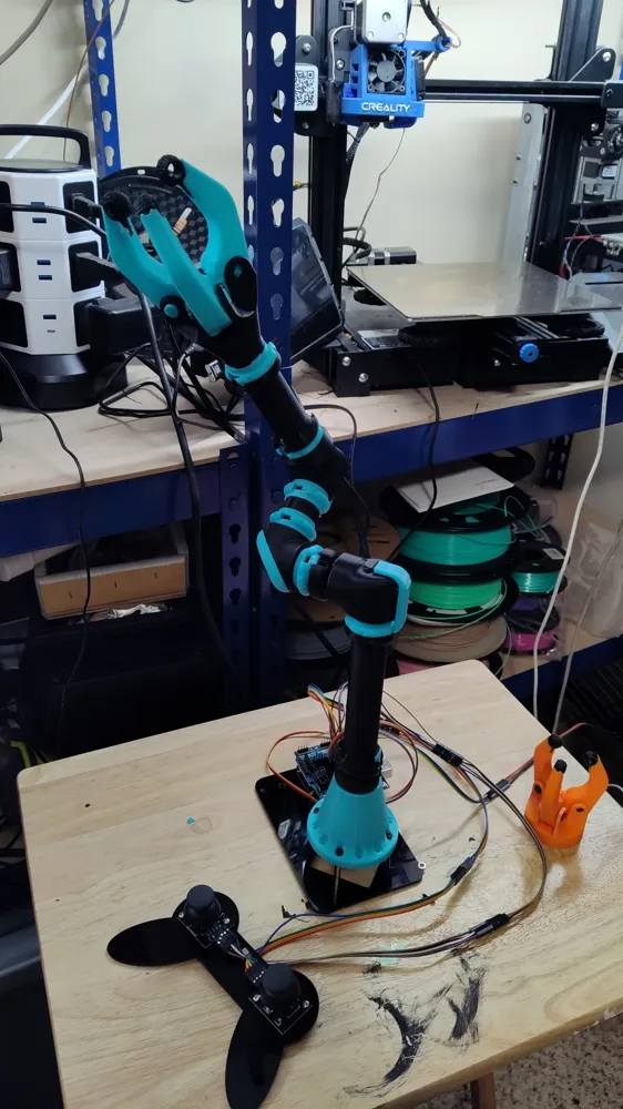 6DoF robot arm | modular | cheap | educational by pixelhub MakerWorld ...