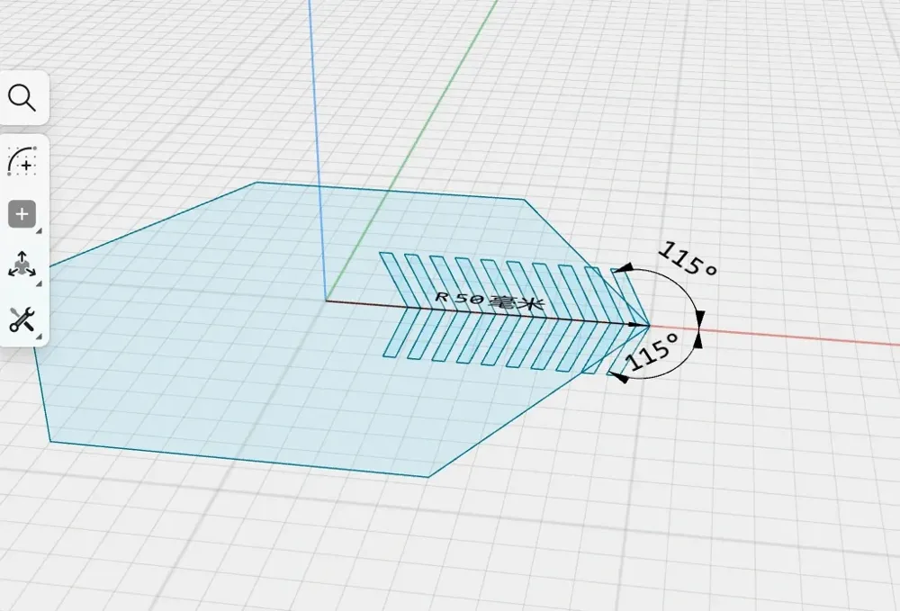 Articulated Hexagonal Fidget Toy Carrot Tower Retractable Spiral ...