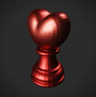 Heart Chess by Creatività in 3D MakerWorld: Download Free 3D Models
