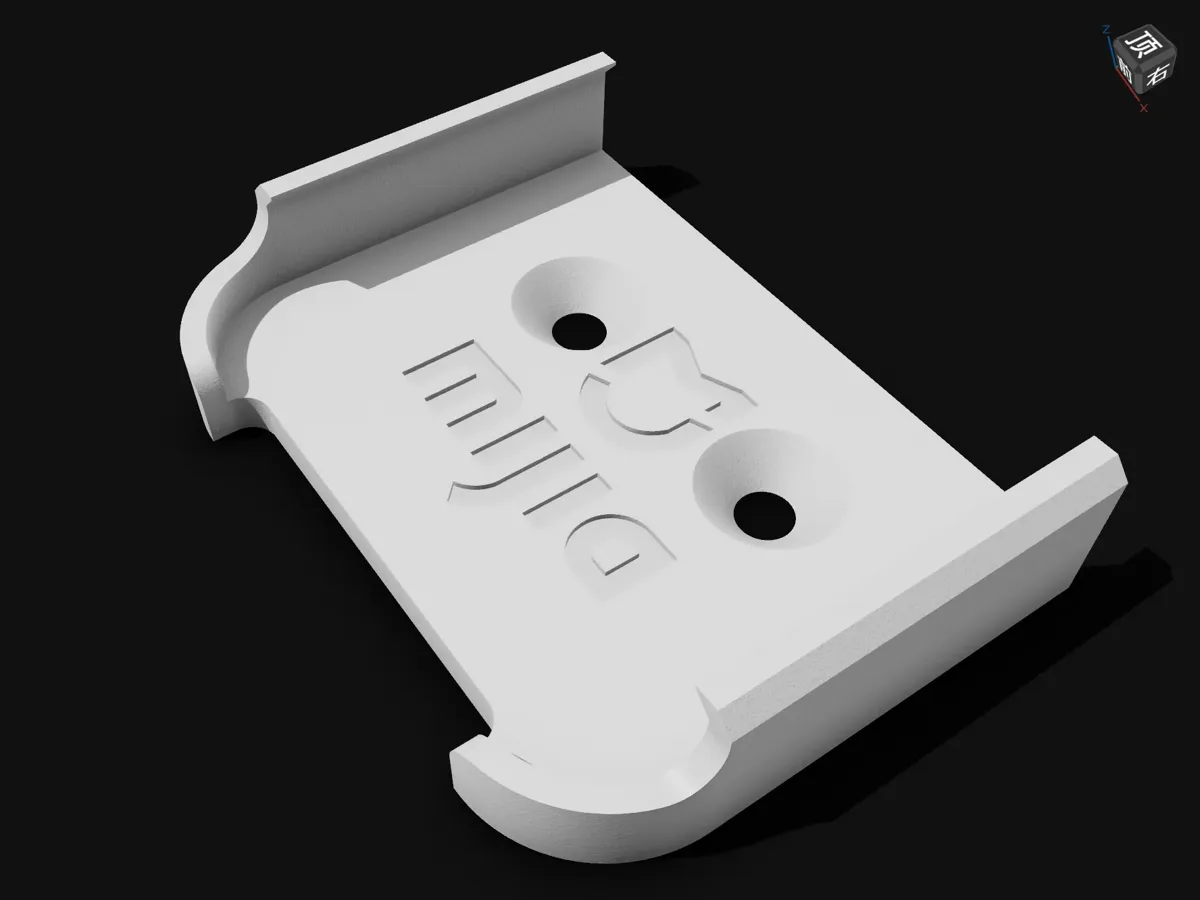 Xiaomi Temperature and Humidity Meter E-ink Screen Wall Mount - Free 3D ...