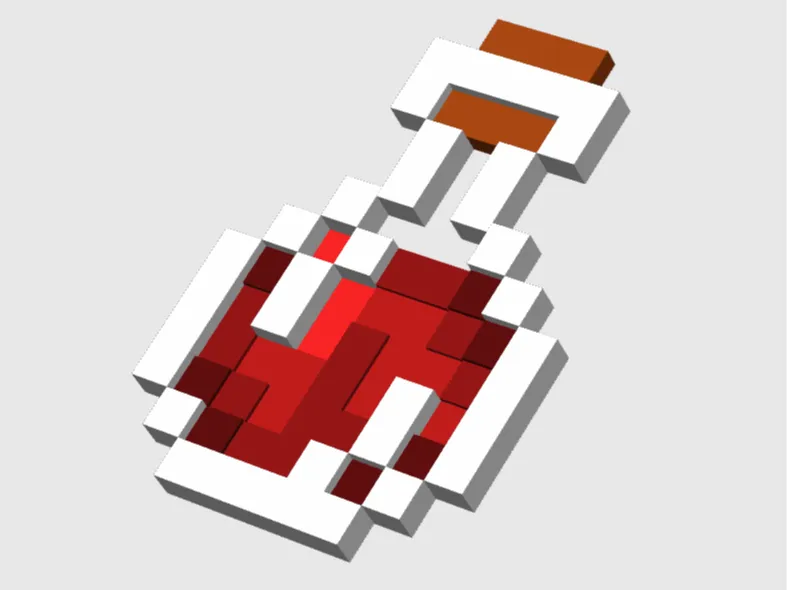 Minecraft-Trank - Minecraft-Potion von Jont - MakerWorld