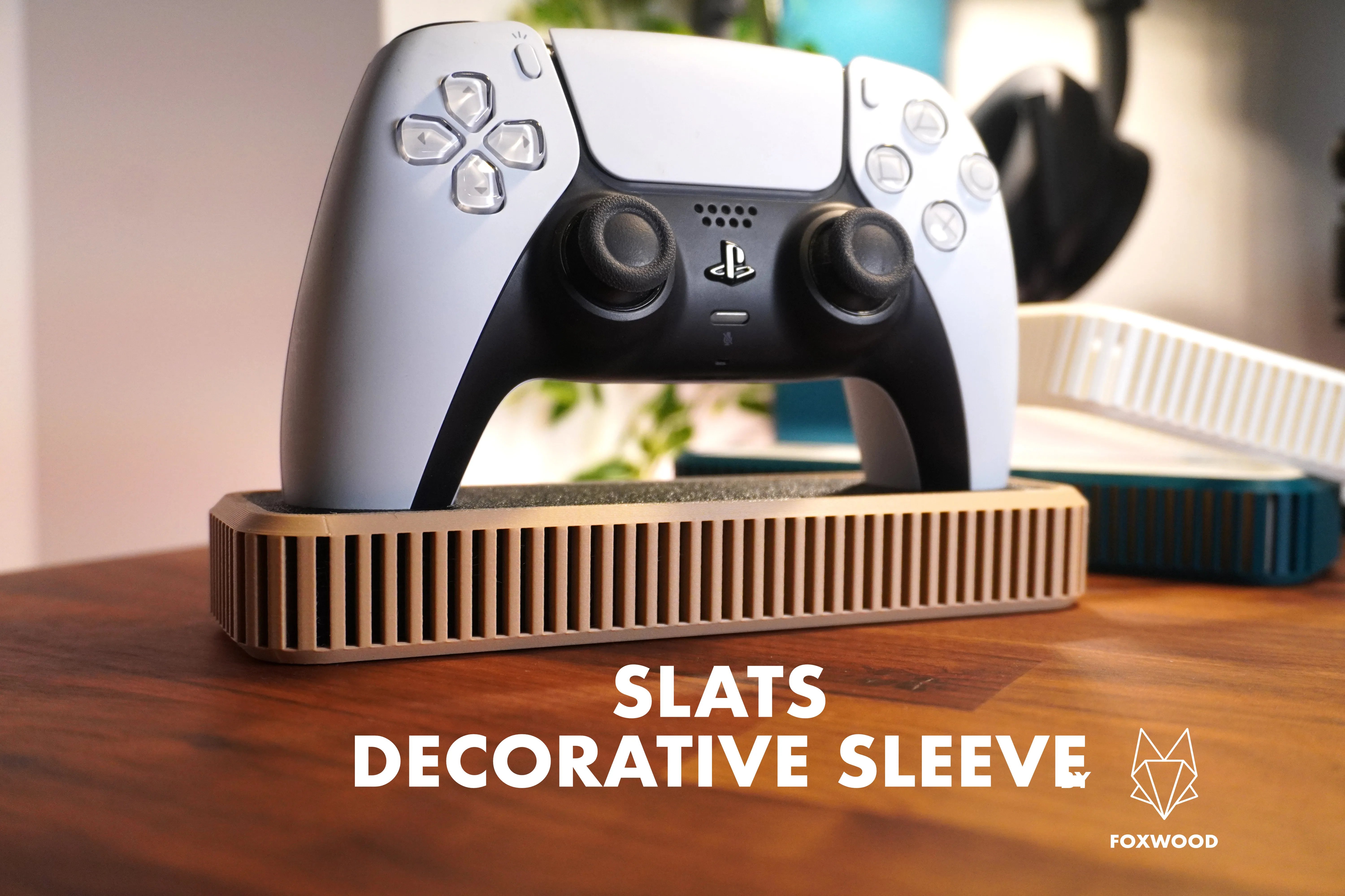 Slats - Desk Shelf Foot By Foxwood - Free 3D Print Model - MakerWorld