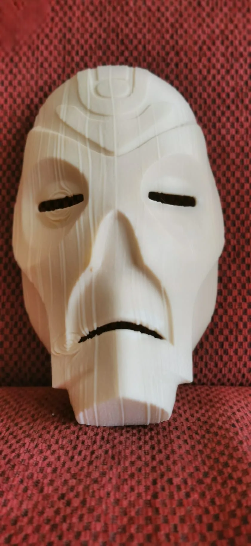 Skyrim Dragon Priest Wooden Mask - Free 3D Print Model - MakerWorld