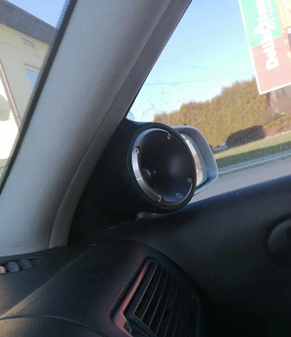Volkswagen Golf4 tweeter mounting pods 1/8" 30 mm by Kempolsiema ...