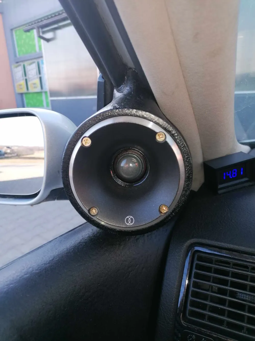 Volkswagen Golf4 tweeter mounting pods 1/8" 30 mm by Kempolsiema ...